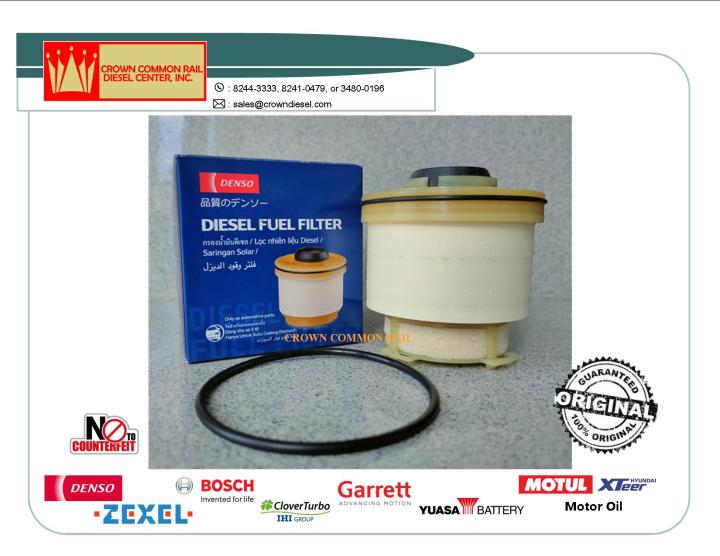 DENSO Diesel Fuel Filter 4110 for Montero/Strada/L200/Pajero (2015-2017 ...