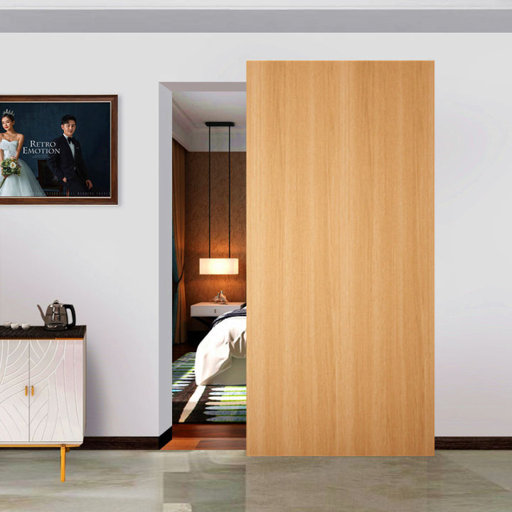 Modern ghost door custom simple trackless sliding door invisible ...