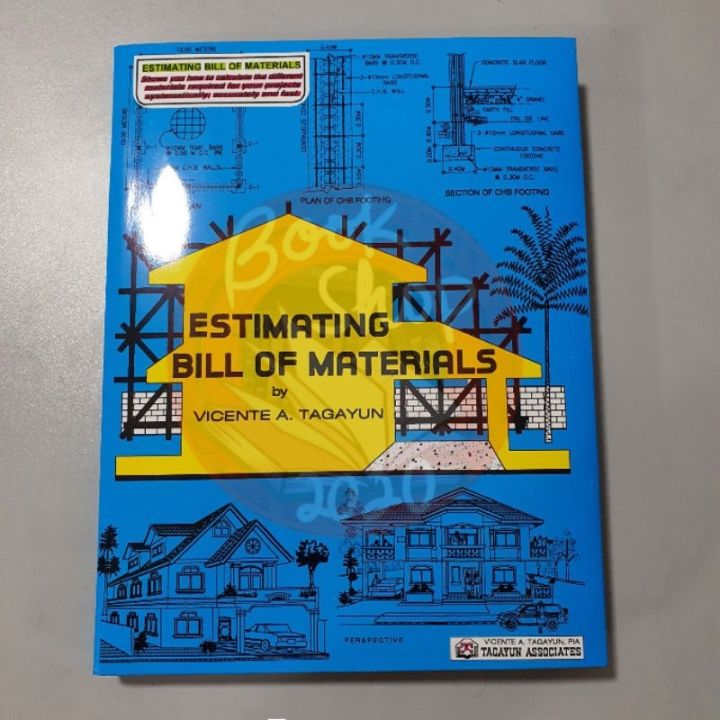 books Estimating Bill of Materials By:Tagayun | Lazada PH