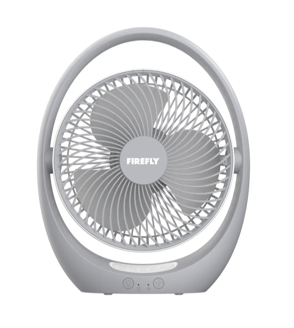 1024 Firefly 7 Rechargeable Fan with Night Light | Lazada PH