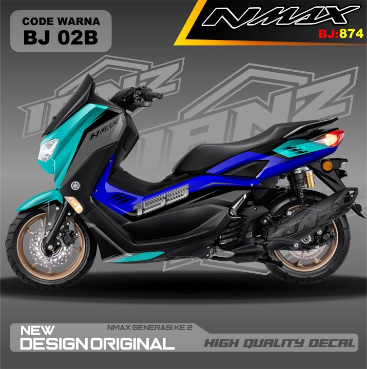 STIKER DECAL NMAX FULL BODY / DECAL FULL BODY NMAX / DECAL STIKER FULL ...