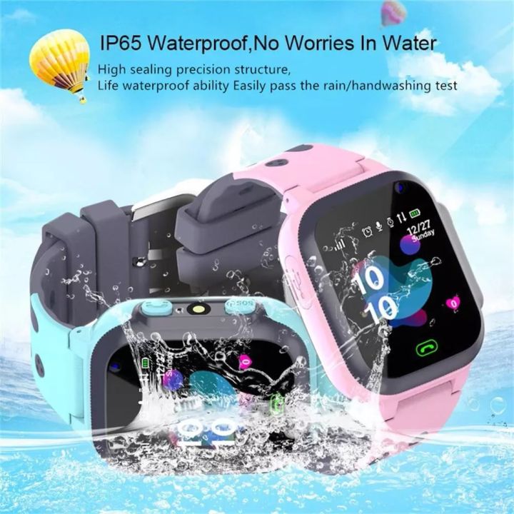 ZZOOI LT21 4G Smart Watch Kids GPS WIFI Video Call SOS IP67 Waterproof ...