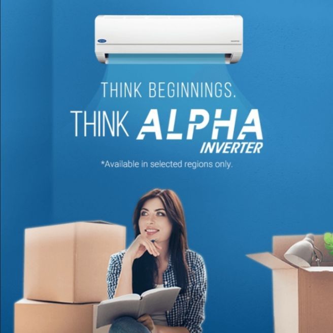 1.5 HP FP-53GCVBE013-303P Carrier Alpha Series Inverter Aircon | Lazada PH