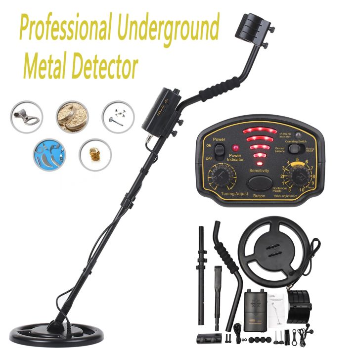 SMART SENSOR Metal Underground Metal Detector Rechargeable High ...