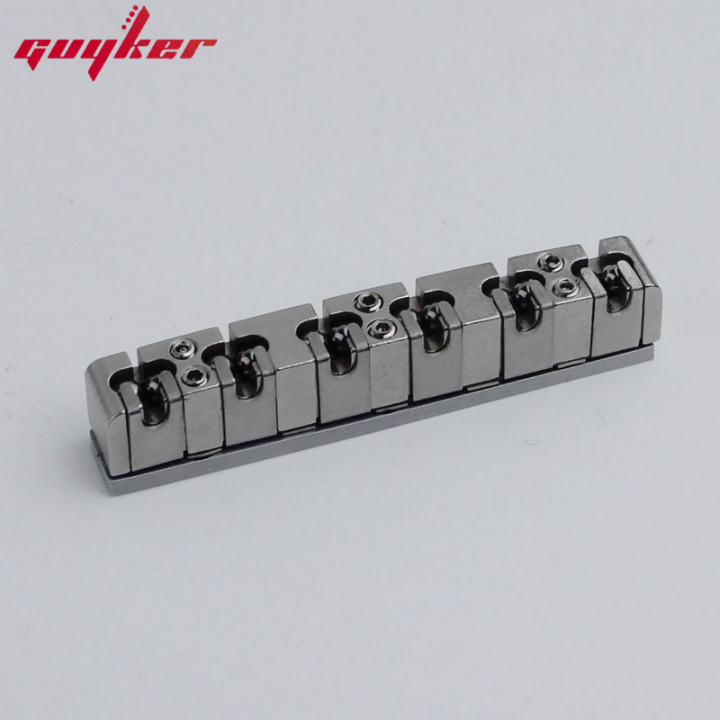 GUYKER Stainless Steel Ball Adjustable Nut Guitar Bridge NUT 43MM Split ...