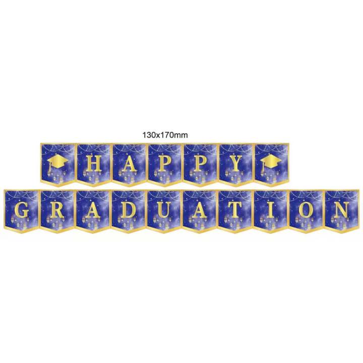 Happy Graduation Banner Party decoration | Lazada PH