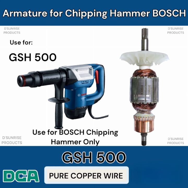 DCA Armature for BOSCH Chipping Hammer GSH 500 (D' SUNRISE PRODUCTS ...