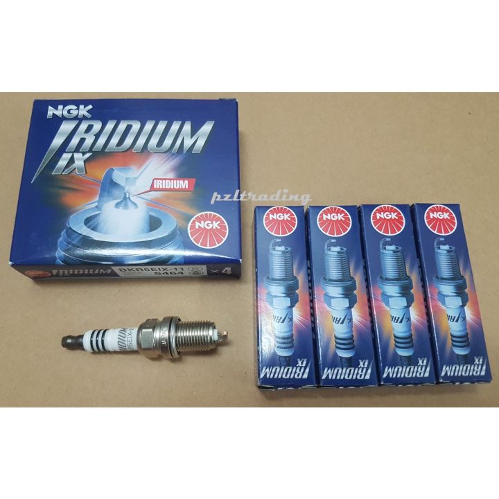 X4 NGK Iridium IX BKR5EIX-11 5464 spark plug Perodua Kelisa Kenari Myvi Viva Vios NCP93 Nissan ...