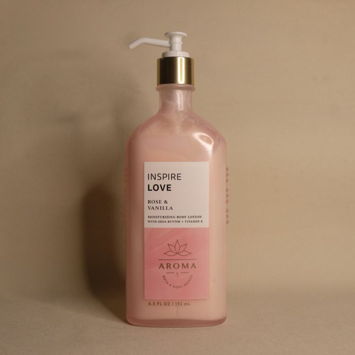 Bath And Body Works Aromatherapy Inspire Love Rose And Vanilla Moisturizing