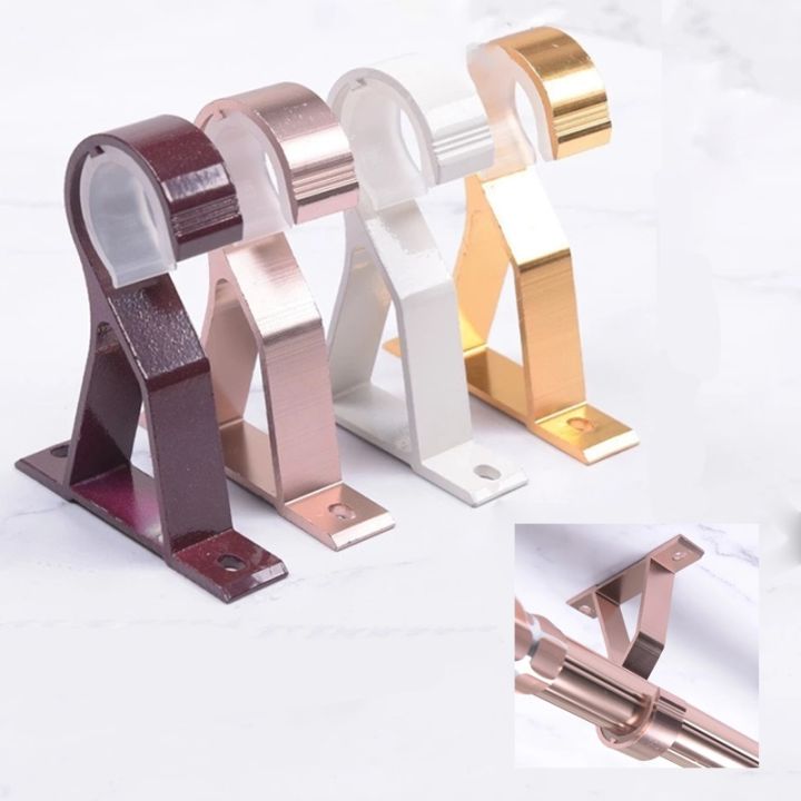 【SUPER ERYI】Aluminum Alloy Curtain Rod Brackets / Drapery Rod Bracket ...