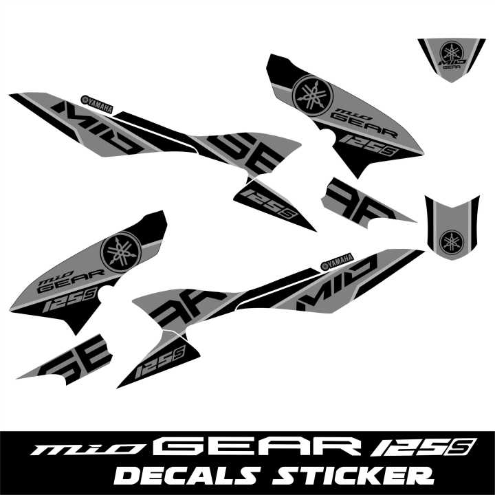 Yamaha Mio Gear 125 Decals Sticker | Lazada PH