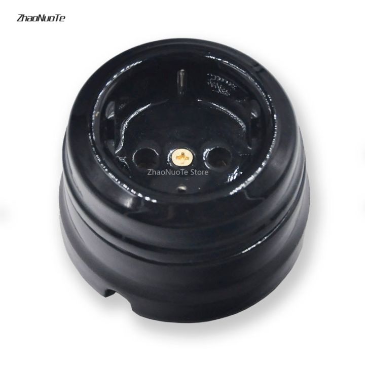 High Quality European Retro Ceramic Electrical Socket Wall Lamp Outlet ...