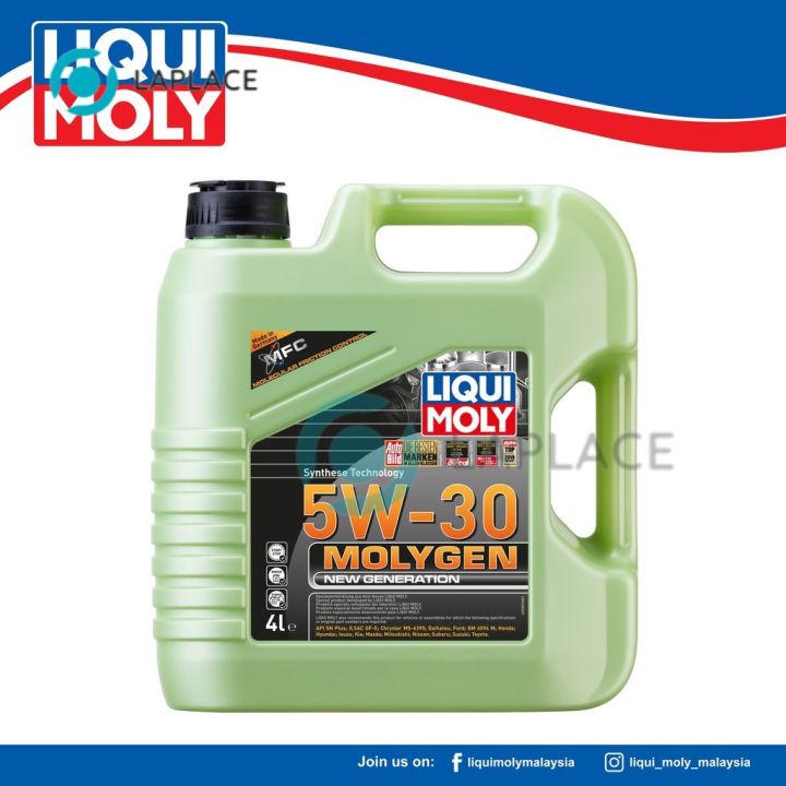 100% ORIGINAL LIQUI MOLY 5W30 MOLYGEN NEW GENERATION FULLY SYNTHETIC ...
