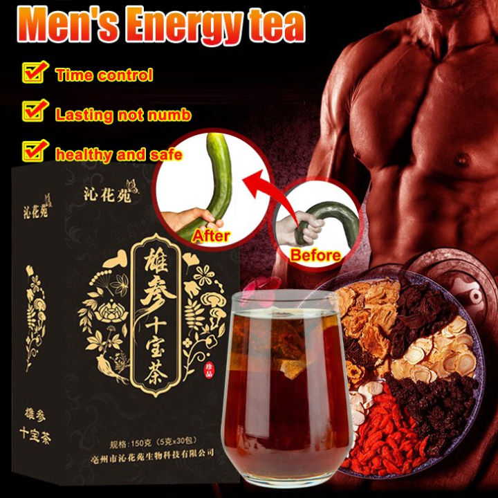Vivirich Male Ginseng Ten Treasure Tea Health Energy tea for men ...