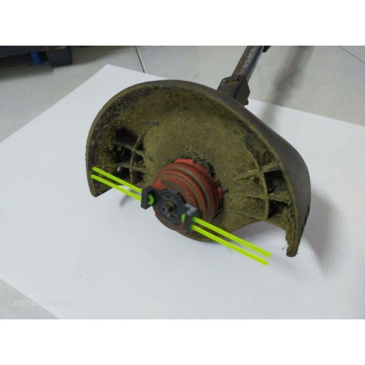 PERSE Green Electric Cordless Grass Cutter Holder Mesin Rumput Bateri ...