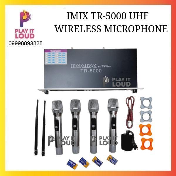 IMIX TR-5000 UHF WIRELESS MICROPHONE | Lazada PH