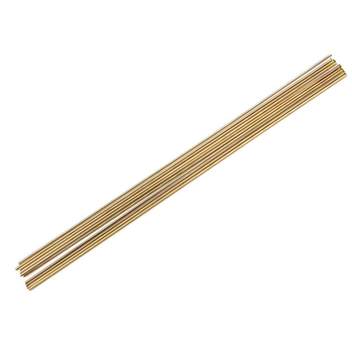 Efficient 10PCS Brass Brazing Rods for Oxygen Acetylene Gas Welding Low ...