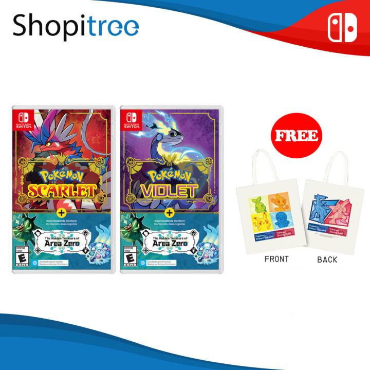 Nintendo Switch Pokemon Scarlet Violet DLC Bundle Packs | Lazada Singapore