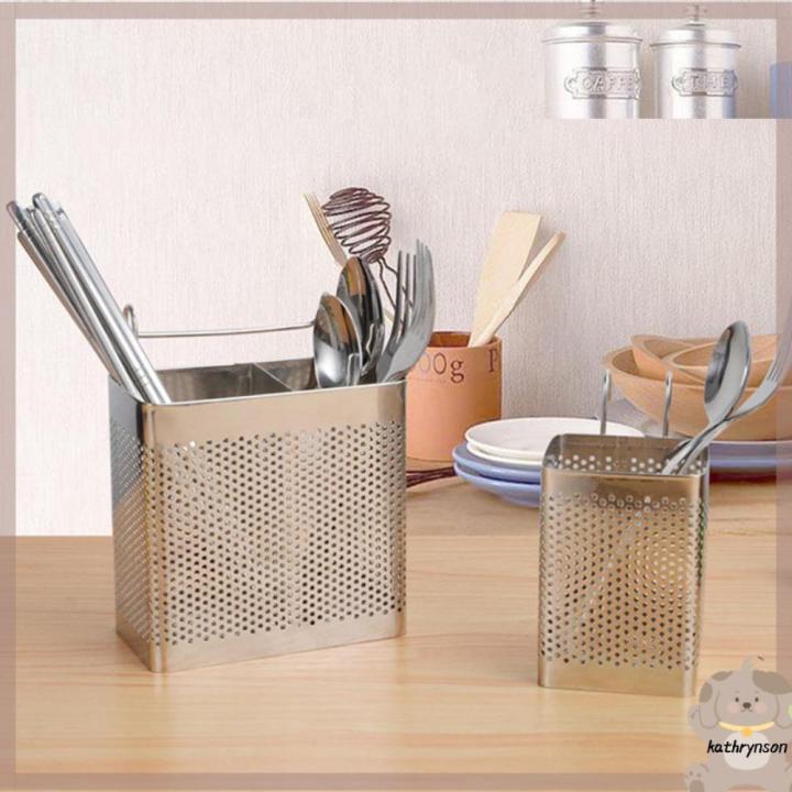 1pc Stainless Steel Chopsticks Fork Spoon Holder Cookware Rack ...