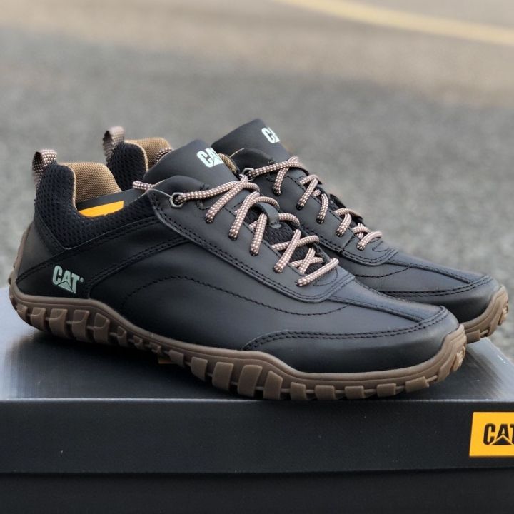 CAT / Carter Outdoor Casual Workwear รองเท้าสำหรับผู้ชายรองเท้าหนังแท้ ...