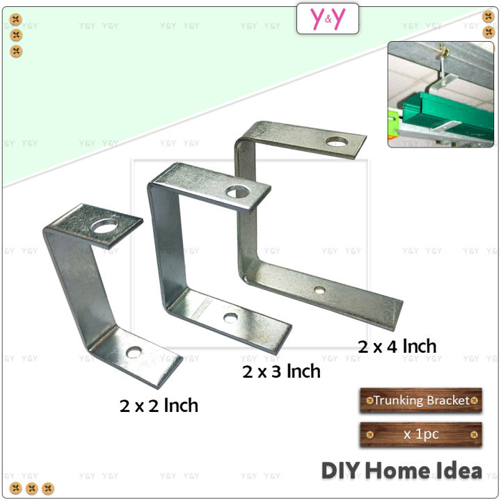 Y&Y Eco 2 / 3 / 4 Metal Trunking Bracket / C Bracket / U Bracket | Lazada