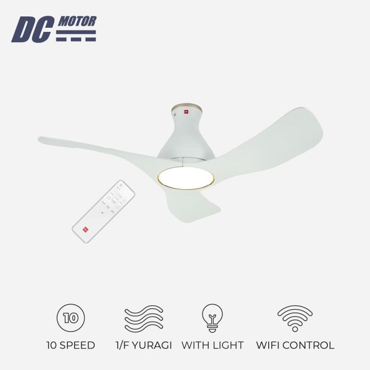 KDK Airy F40GP Ceiling Fan 40" with LED (3 Blade Ceiling Fan) | Lazada ...