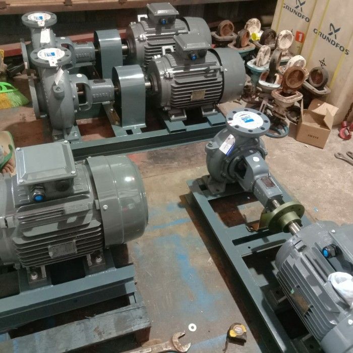 Pompa Ebara 50X40 FSHA MS + Titan 1LE0102 4KW/5.5HP 2P 3Phase 50Hz ...