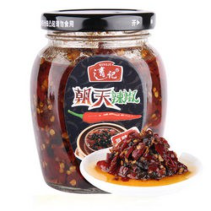 ZEJUN Qingji Chili Sauce Spicy Black Bean Flavor Chili Sauce 240g ...