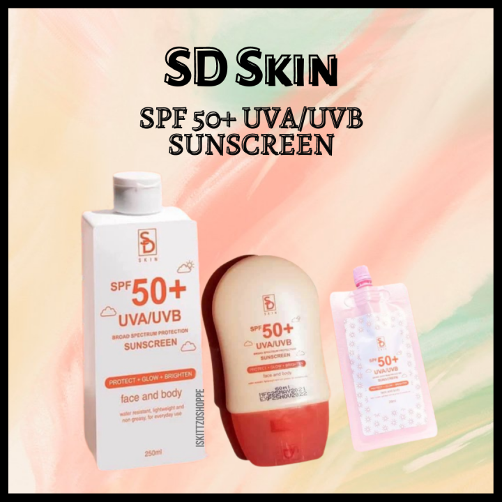 Sugar Dolls Face and Body Sunscreen SPF 50+ UVA/UVB | Lazada PH