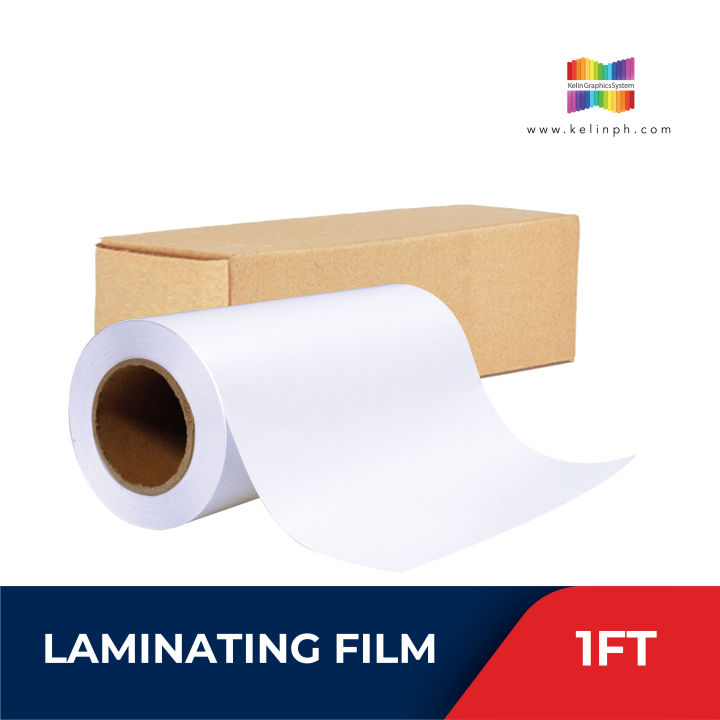 KGS TICKEE Cold Laminating Film Matte 164ft x 1.0ft for Sticker, Glass ...