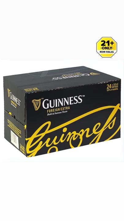Guinneşş Foreign Extra Bottle 12btls X 660ml / 24btls X 325ml | Lazada