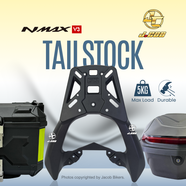 Yamaha NMAX 155 V3 2025 Tailstock Top Box Rear Rack Monorack Carrier ...