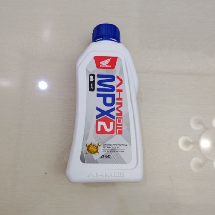 OLI MESIN MPX2 MPX 2 650ML 0.65L OIL MOTOR MATIC MATIK BEAT STREET NEW ...