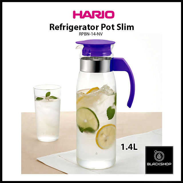 Hario Refrigerator Pot Slim 1.4L Glass Water Pitcher | Lazada Singapore