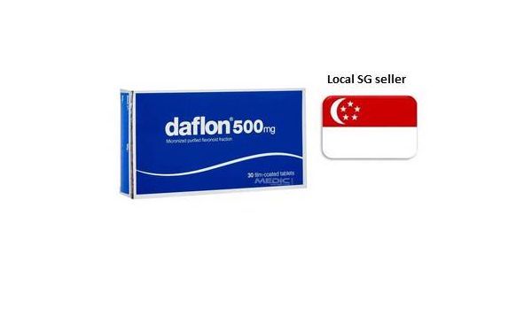 Daflon 500mg x30 tablets, Diosmin 450mg and Hesperidin 50mg, Expiry 12/ ...