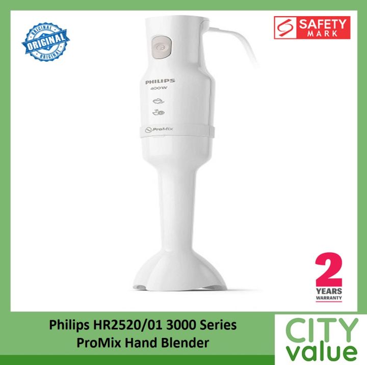 Philips HR2520/01 3000 Series ProMix Hand Blender | Lazada Singapore