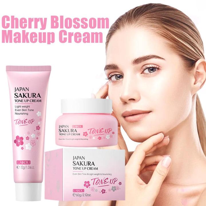 Laikou Sakura Essence Face Cream Tone Up Cream Whitening Repair K1p6 ...