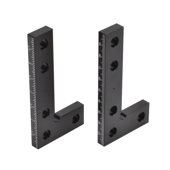 L Shaped Square Ruler Height Ruler Aluminum Alloy Right Angle Ruler POM ...
