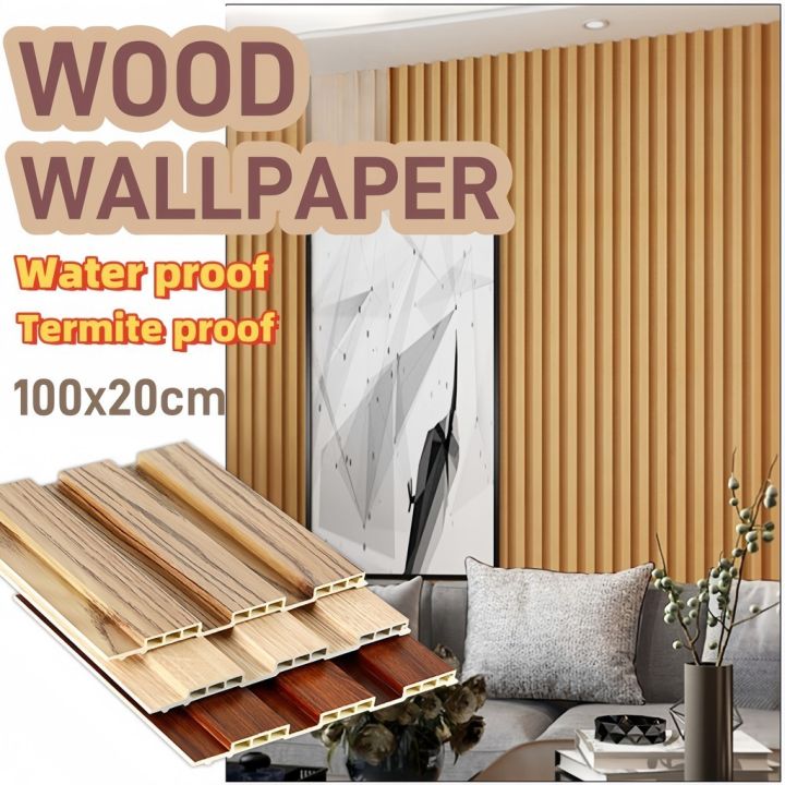 WPC Wall Panel TV Background Wall Panel Design Ecological Waterproof ...