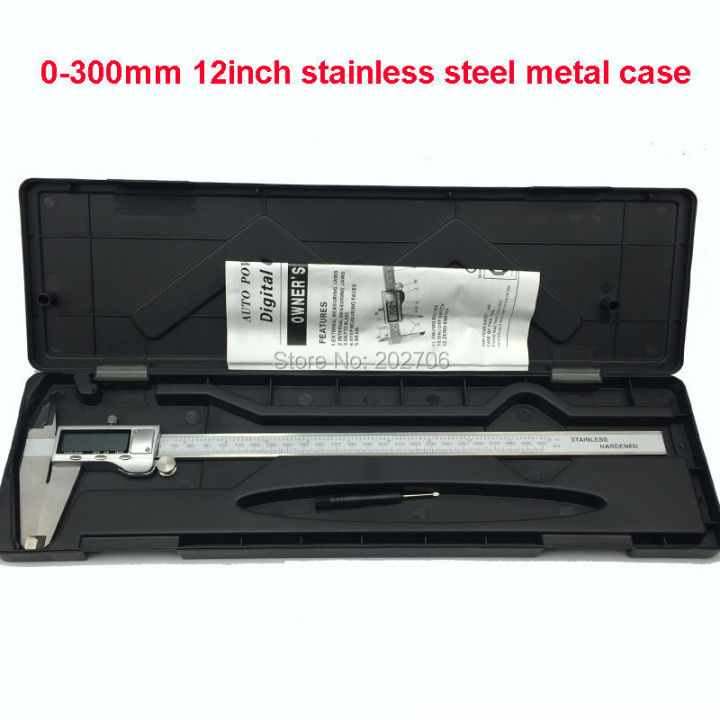 【2024 NEW】 300mm 12 Digital Caliper 0-300mm Electronic Vernier Caliper ...