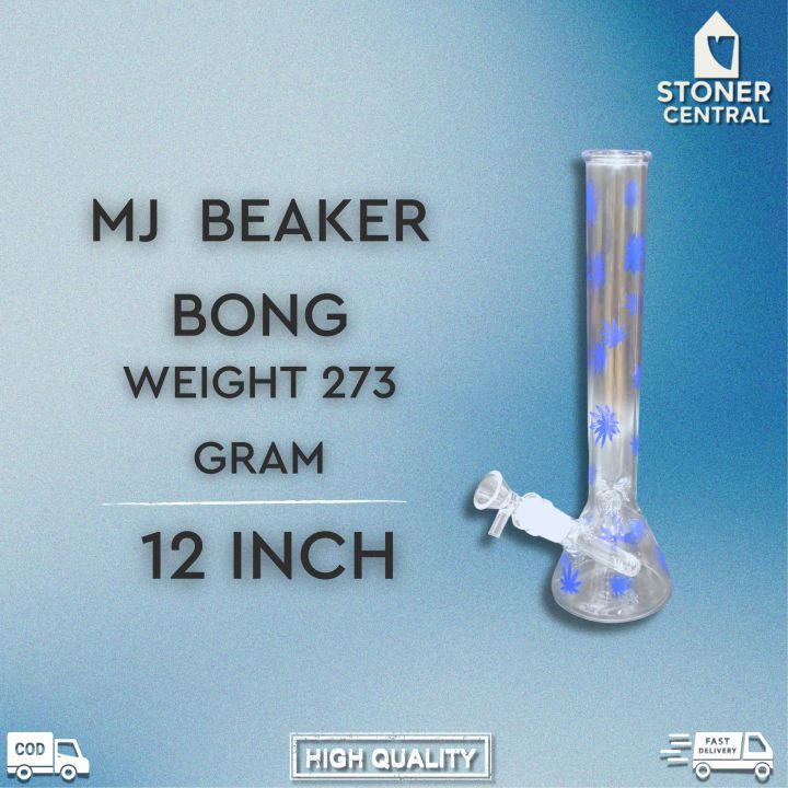 แจกันแก้ว MJ Beaker Bong สูง 12 นิ้ว ร้านอยู่ไทย จัดส่งไว!! | Lazada.co.th