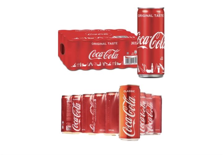 Bundle Of 24‼️320ml Coca Cola Coke Orignal Taste / Coke Classic ...