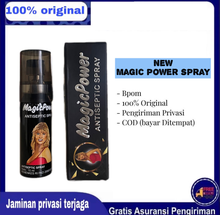 Magic Power Spray 1 Botol Isi 15ML Original | Lazada Indonesia