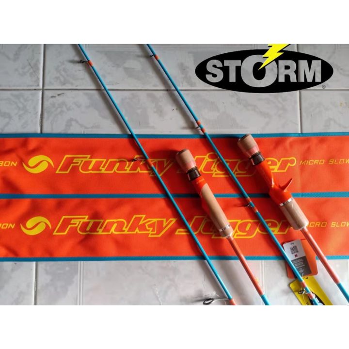 STORM GOMOKU FUNKY JIGGER JIGGING FISHING ROD | Lazada