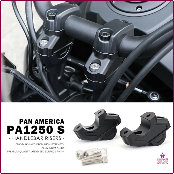 Pan America 1250ตัวยกแฮนด์อุปกรณ์เสริมมอเตอร์ไซค์,อะแดปเตอร์สำหรับ HD ...