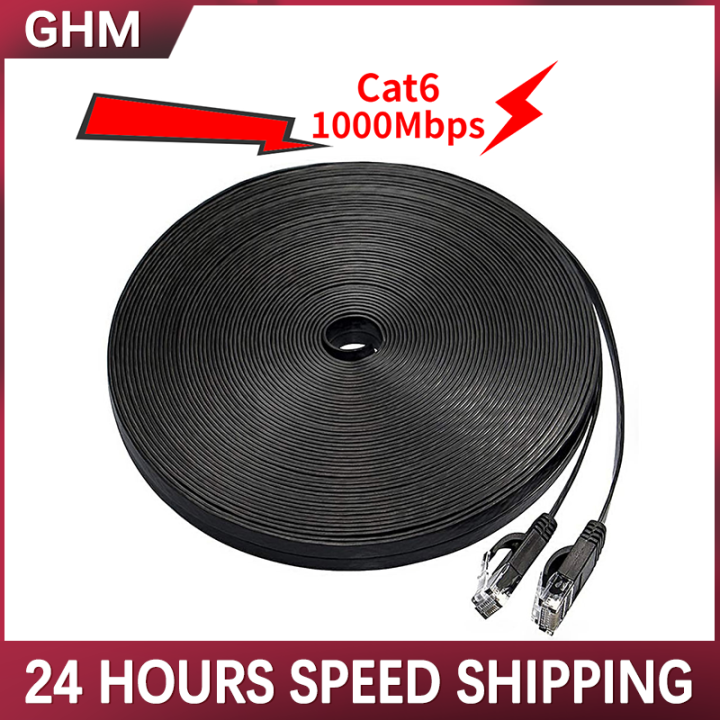 CAT6 1000Mbps flat Ethernet cable RJ45 Lan cable network Ethernet ...