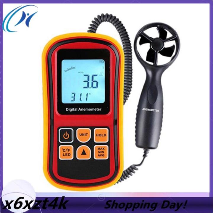 Wind Meter Wind Meter Thermometer Digital Anemometer Wind Wind Speed ...