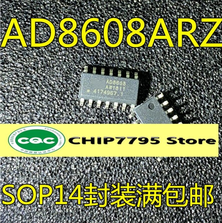 AD8608ARZ AD8608A AD8608วงจรรวม/ชิพเครื่องขยายเสียงเชิงเส้นแบบใหม่ ...