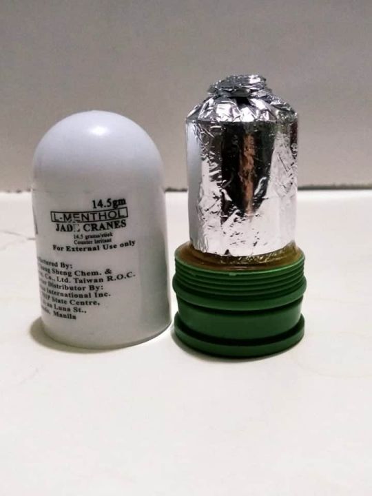 L-menthol jade cranes menthol stick pain reliever 14.5 grams | Lazada PH
