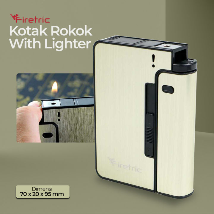 Firetric Kotak Uddudd / Rokkkokkk Case with Lighter Slot - JD-YH001 ...
